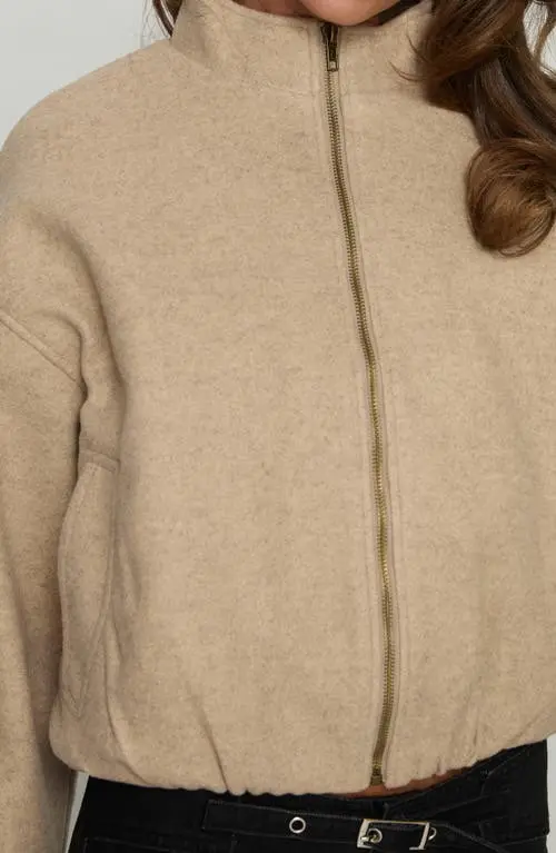 Princess Polly Chayden Cropped Bomber Jacket