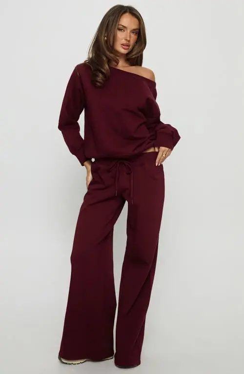 Princess Polly Dodie Wide Leg Sweatpants