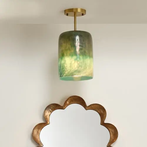 JAMIE YOUNG CO. Vapor Glass Semi-flush Mount