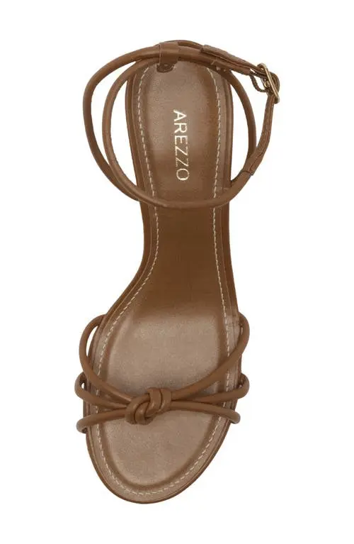 AREZZO Thara Ankle Strap Wedge Sandal - Soul Natural