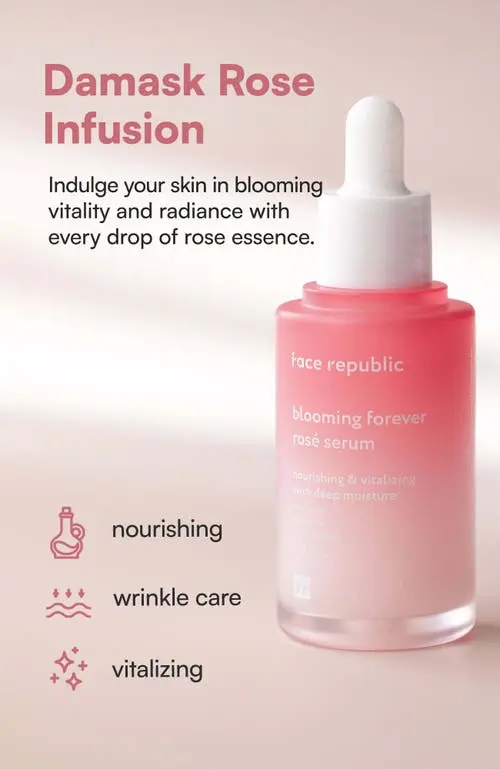 FACE REPUBLIC Blooming Forever Rosé Serum