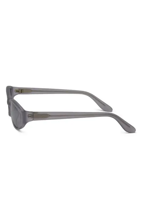 Dezi Gisele Oval Sunglasses - Denim/smoke