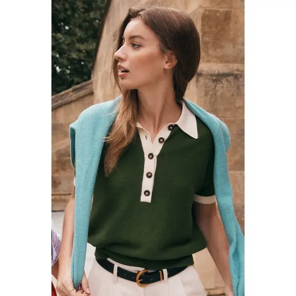 Boden Cotton & Cashmere Polo