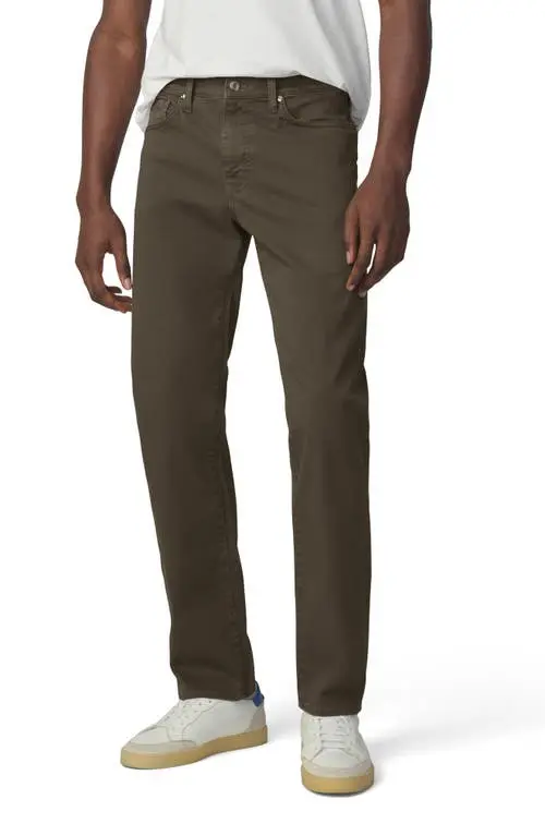 Joe's Jeans Brixton Slim Straight Leg Twill Pants - Tea Leaf