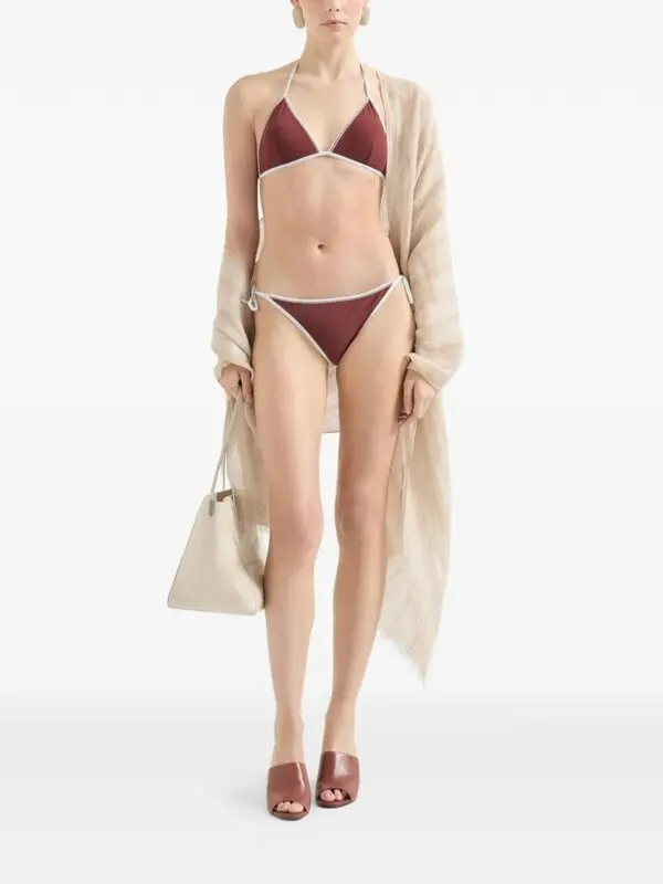 Brunello Cucinelli Bikini Bottom - Red