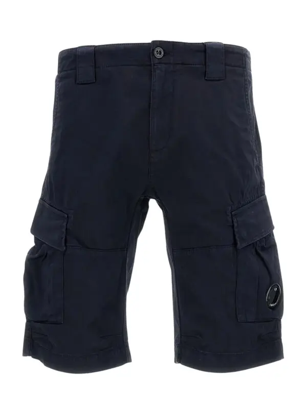 C.P. COMPANY Lens Cargo Shorts - Blue
