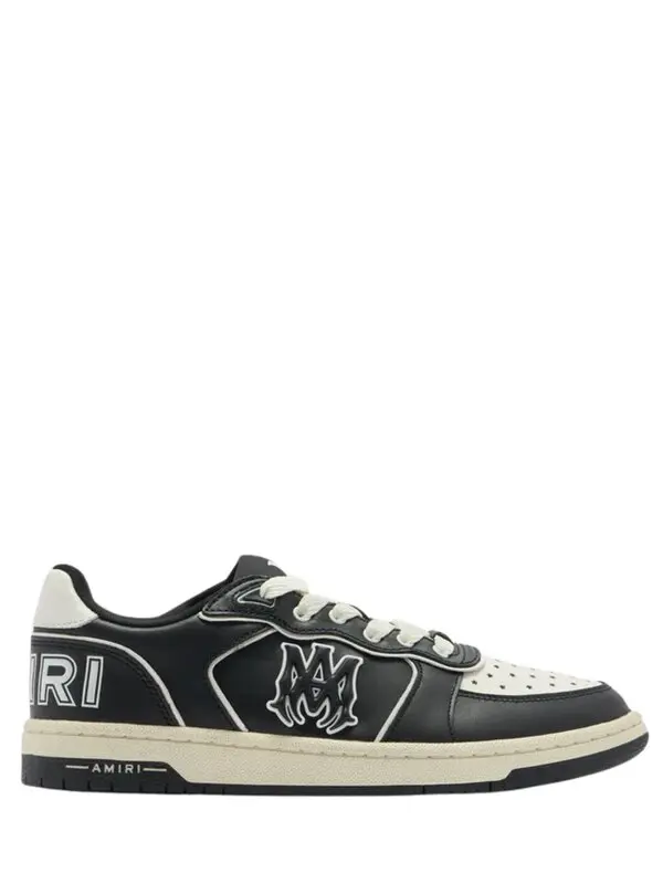 Amiri Low Top Lace-up Sneakers - Black