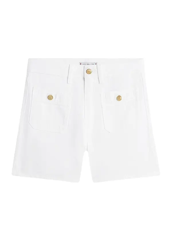 Tommy Hilfiger Denim Shorts - White