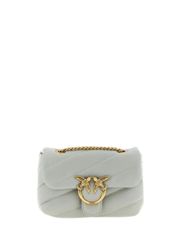 Pinko Love Puff Shoulder Bag - Grey