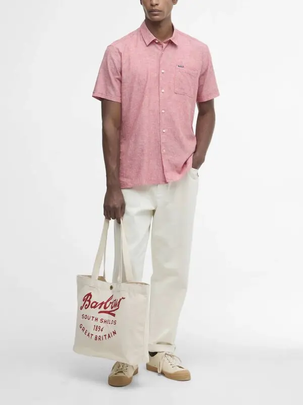 Barbour Script Tote Bag - Beige