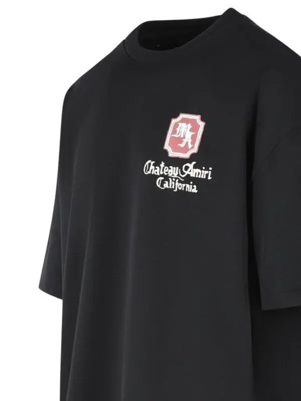 Amiri T-shirt With Logo - Black