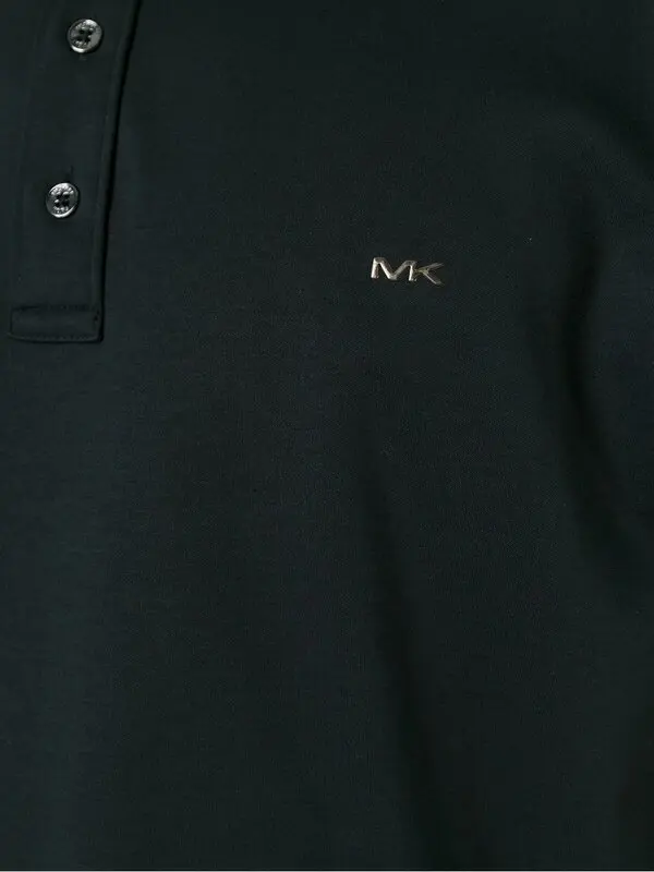 Michael Kors Cotton Polo Shirt - Black