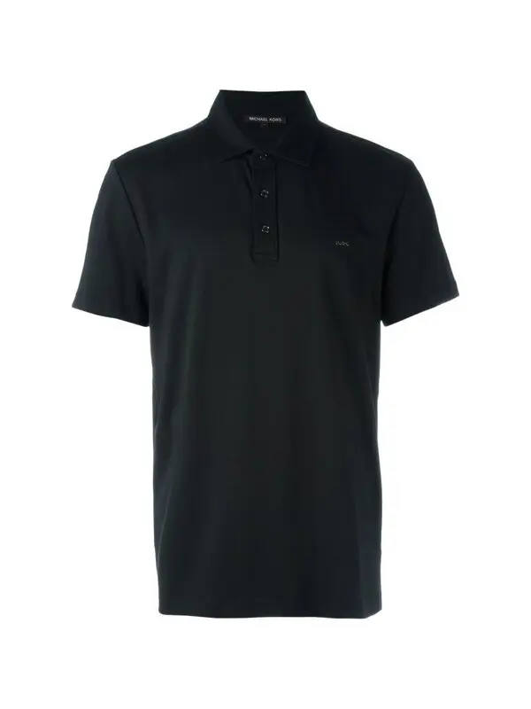 Michael Kors Cotton Polo Shirt - Black