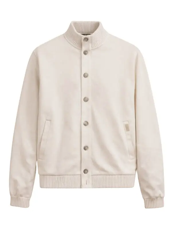 FAY Cotton Cardigan - White