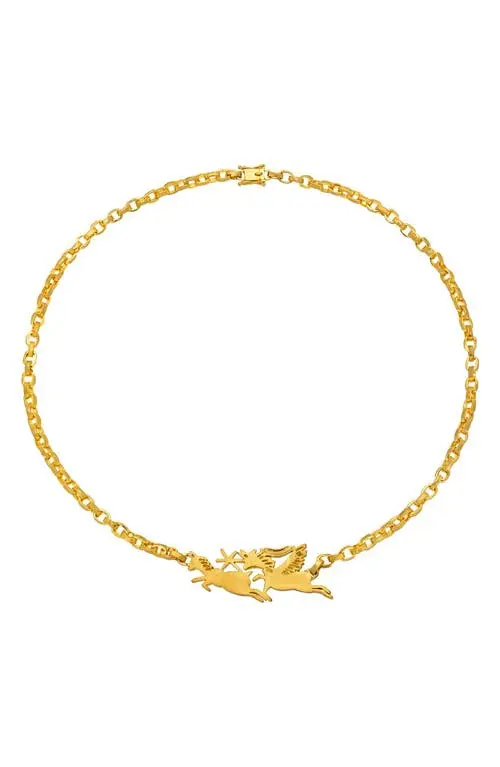 DARIUS Chain Necklace - Yellow Gold