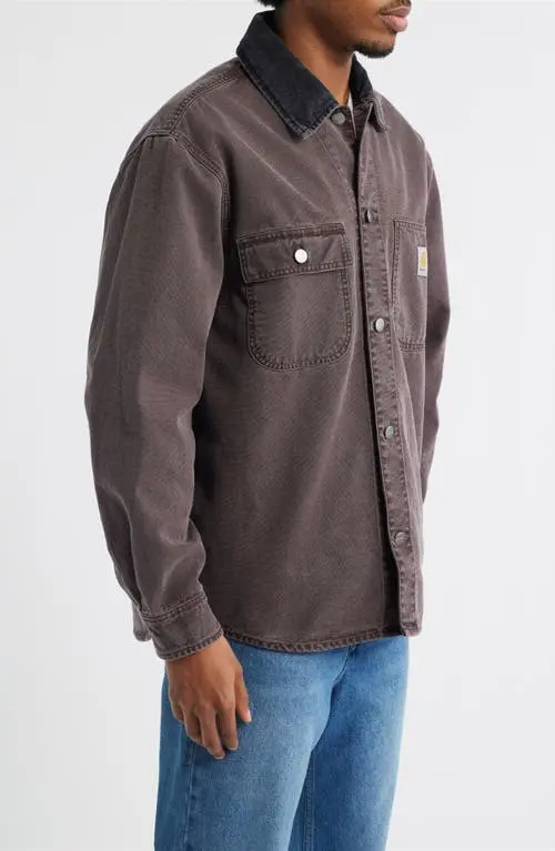 Carhartt Work In Progress Cotton Canvas Shirt Jacket - Palisander