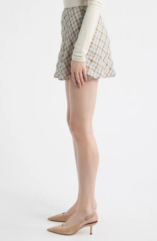 REFORMATION Brandy Plaid Skirt