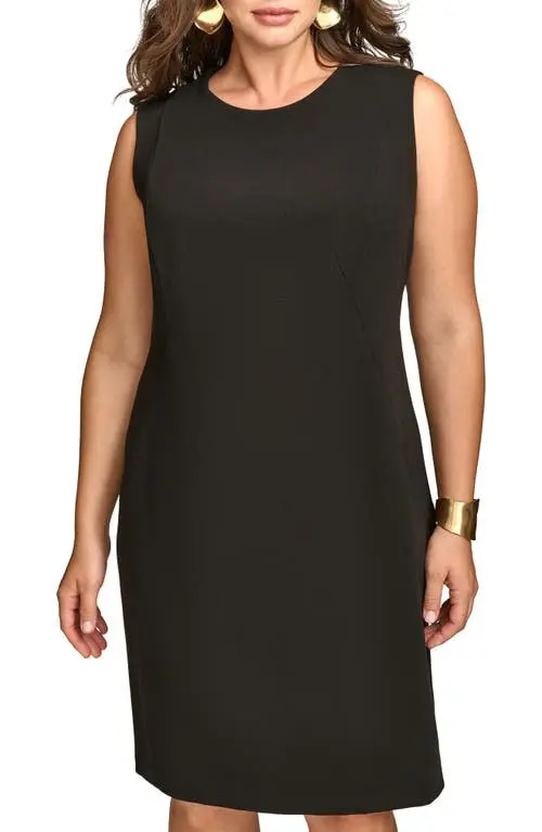 Donna Karan New York Poly Sheath Dress