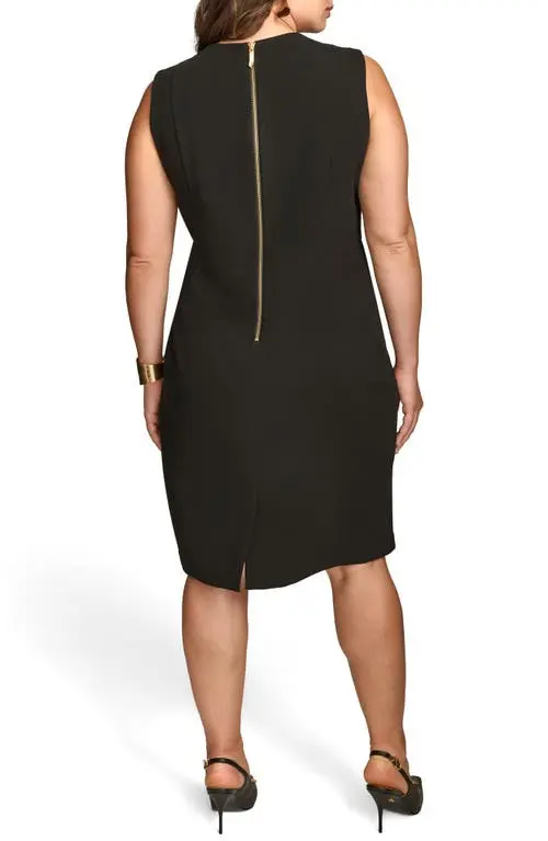 Donna Karan New York Poly Sheath Dress