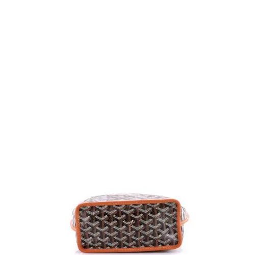 Goyard Anjou Reversible Tote Coated Canvas Mini - Brown