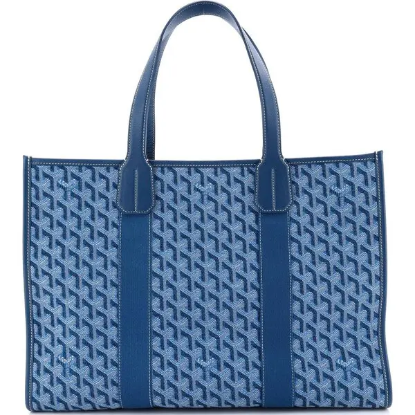 GOYARD Villette Tote Coated Canvas Mm - Blue