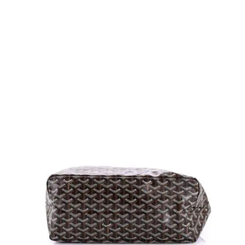 Goyard Saint Louis Pm Tote Coated Canvas - Black