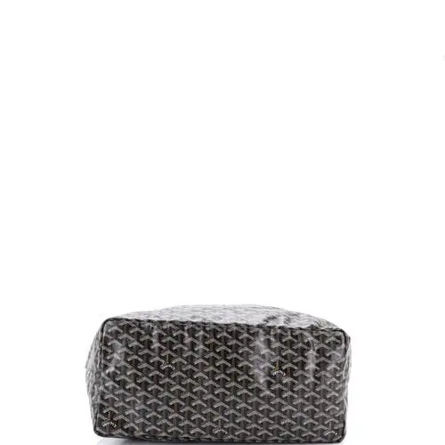 Goyard Saint Louis Tote Coated Canvas Gm - Black