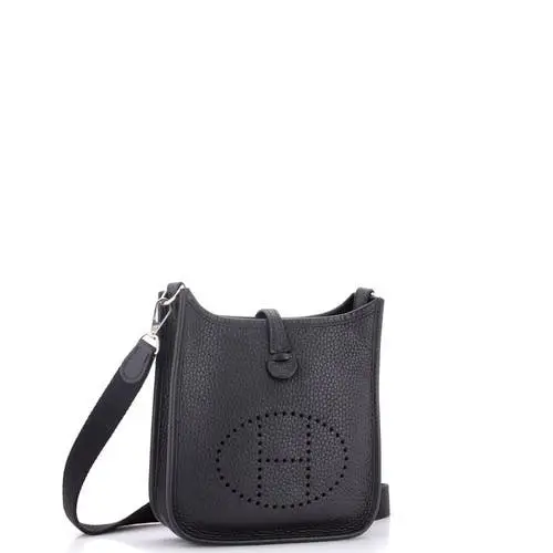 Hermès Evelyne Bag Gen Iii Clemence Tpm - Black