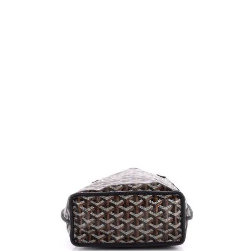 Goyard Anjou Reversible Tote Coated Canvas Mini - Black