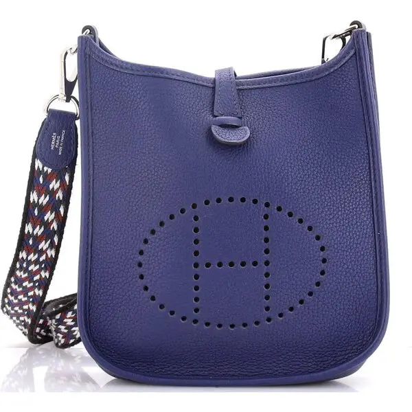 HERMES Evelyne Bag Gen Iii Maurice Tpm - Bleu Encre