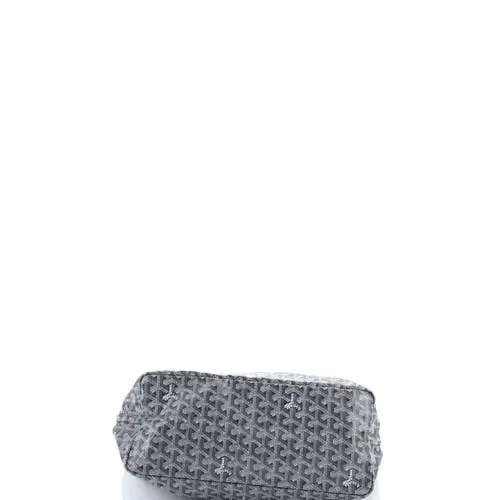 Goyard Saint Louis Tote Coated Canvas Pm - Grey