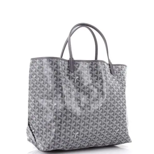 Goyard Saint Louis Tote Coated Canvas Gm - Grey