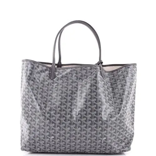 Goyard Saint Louis Tote Coated Canvas Gm - Grey