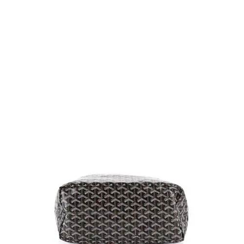 Goyard Saint Louis Tote Coated Canvas Pm - Black