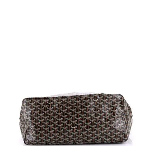 Goyard Saint Louis Tote Coated Canvas Gm - Black