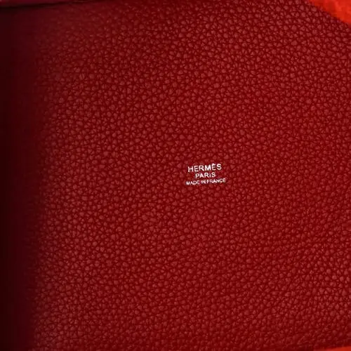 Hermès Picotin Lock Bag Clemence Mm - Red
