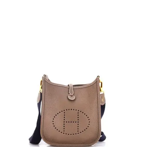 Hermès Evelyne Bag Gen Iii Clemence Tpm - Grey
