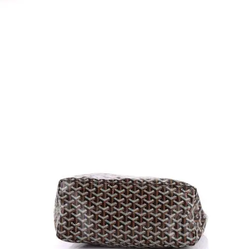 Goyard Saint Louis Pm Tote Coated Canvas - Brown