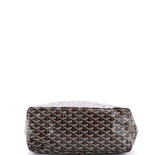 Goyard Saint Louis Tote Coated Canvas Pm - Brown
