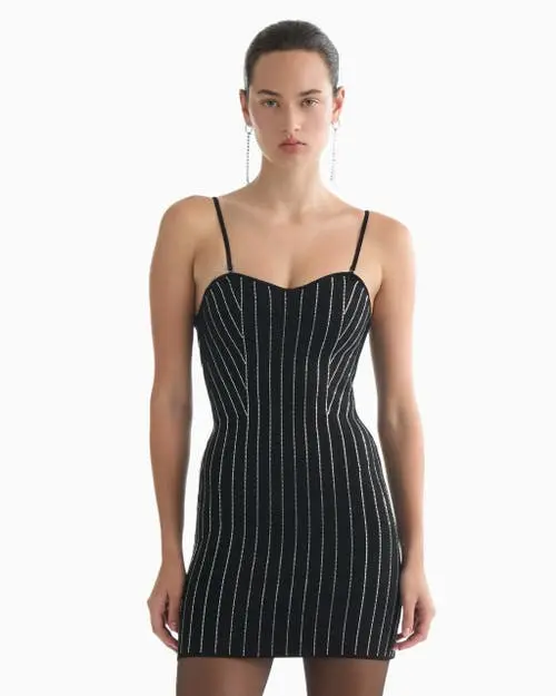 DODIEE Skyla Fitted Mini Dress