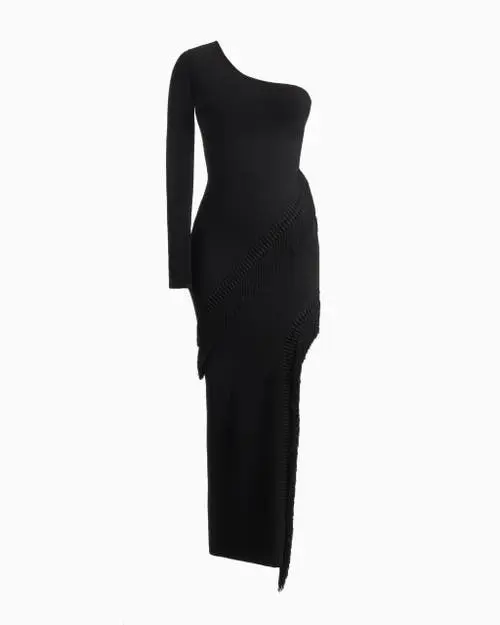 DODIEE Rosie One-shoulder Dress - Black