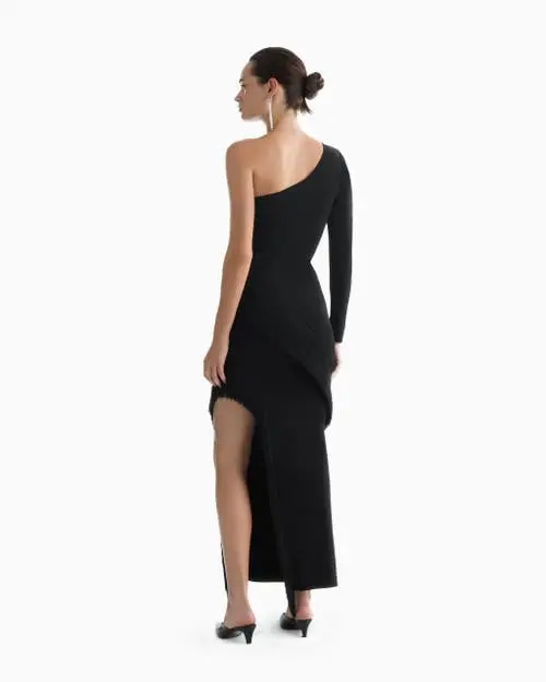 DODIEE Rosie One-shoulder Dress - Black