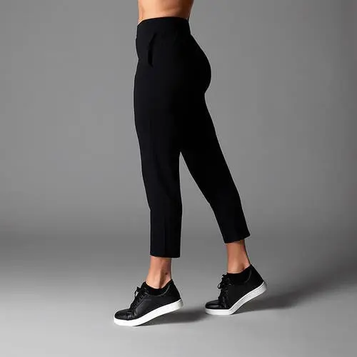 TAVI Ankle Length Pants - Ebony