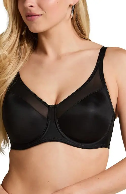 Hunkemoller Nina Non-padded Underwired Minimizer Bra - Black