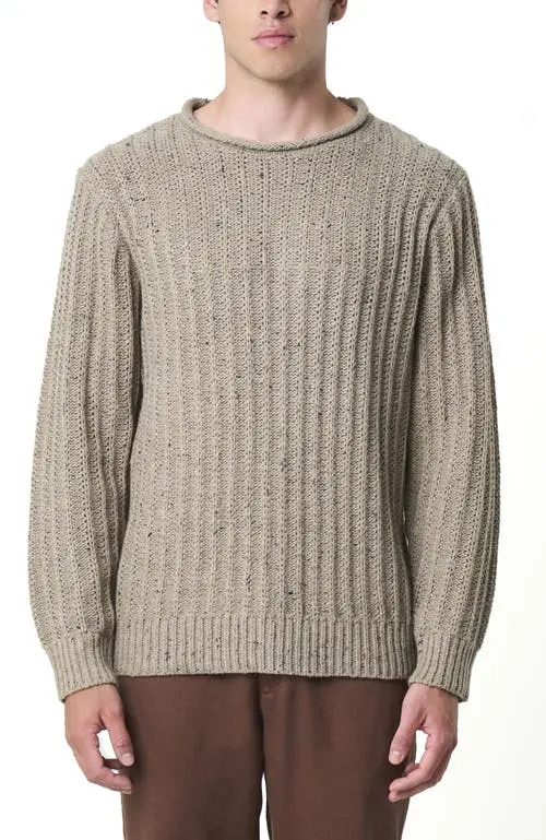 VELEZ Selva Knit Crewneck Sweater - Grey