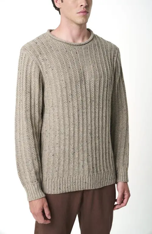 VELEZ Selva Knit Crewneck Sweater - Grey