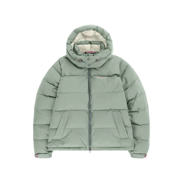 AMUNDSEN Down Puffer Jacket - Faded Woad Green