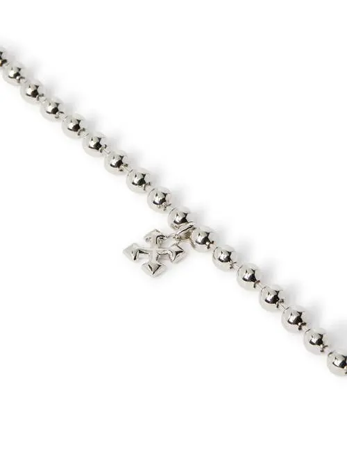 Off White Arrow Ball Chain Bracelet
