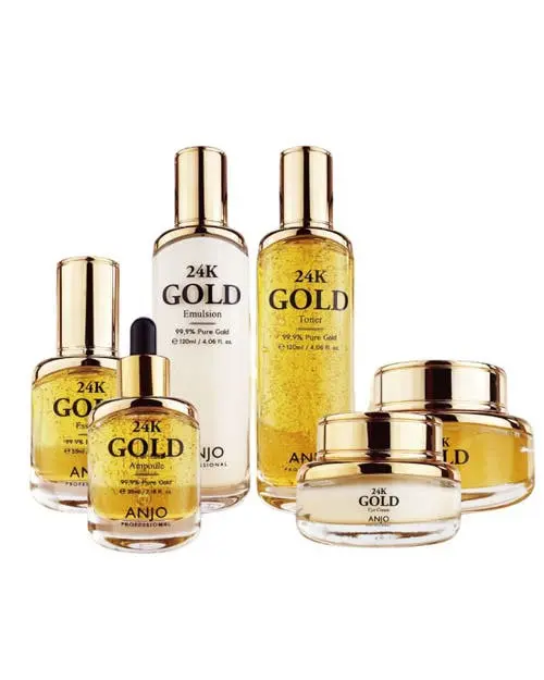 SIIA COSMETICS 24k Gold Skin Care Set - None