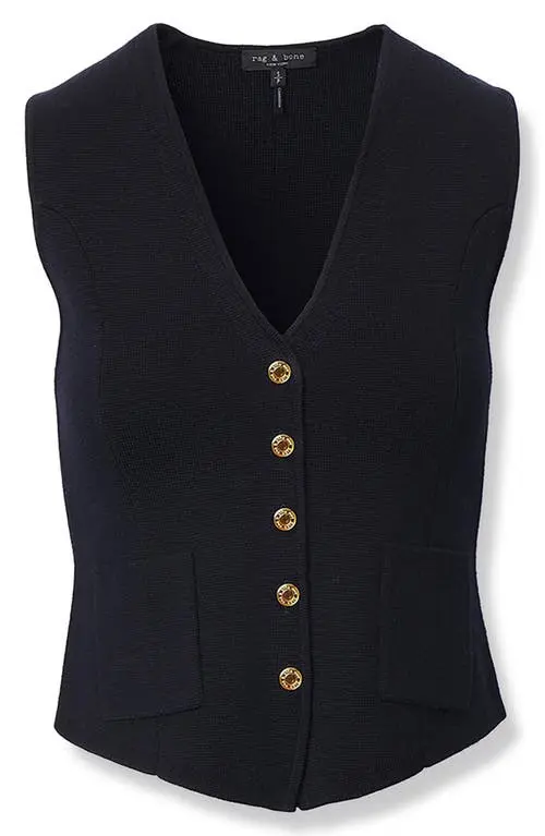Rag & Bone Portia Wool Vest